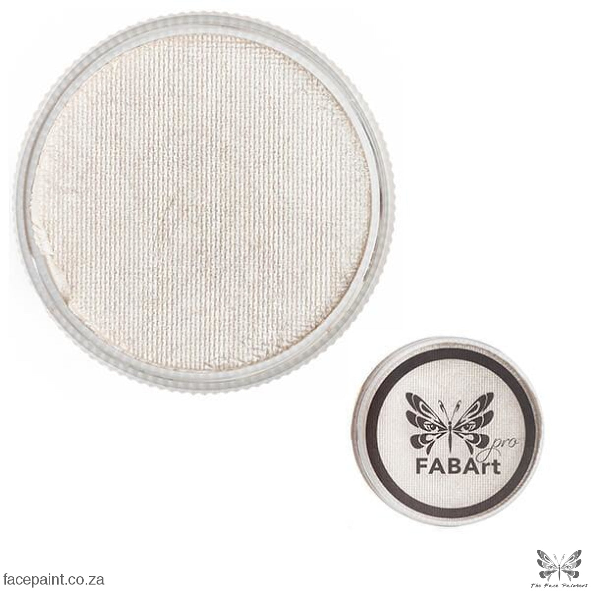 FABArt Pro Face Paint Shimmer White – Face Paint Shop South Africa